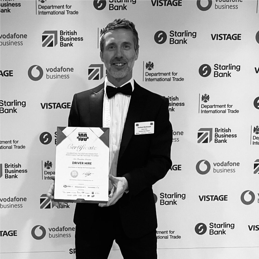 Driver Hire Is A Top Ten Franchise Specialist People Services
